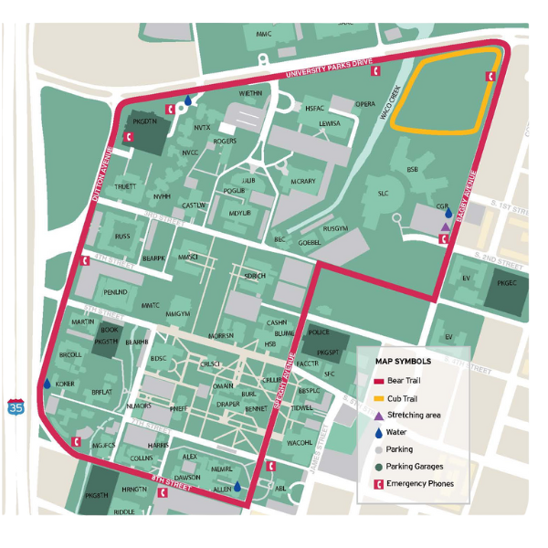 Bear & Cub Trails | Campus Recreation | Baylor University